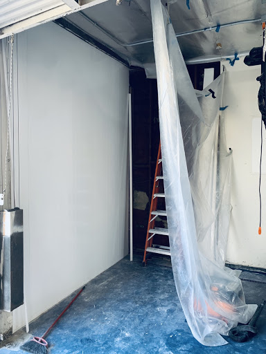 PVC washable wall panels are excellent for the brewery